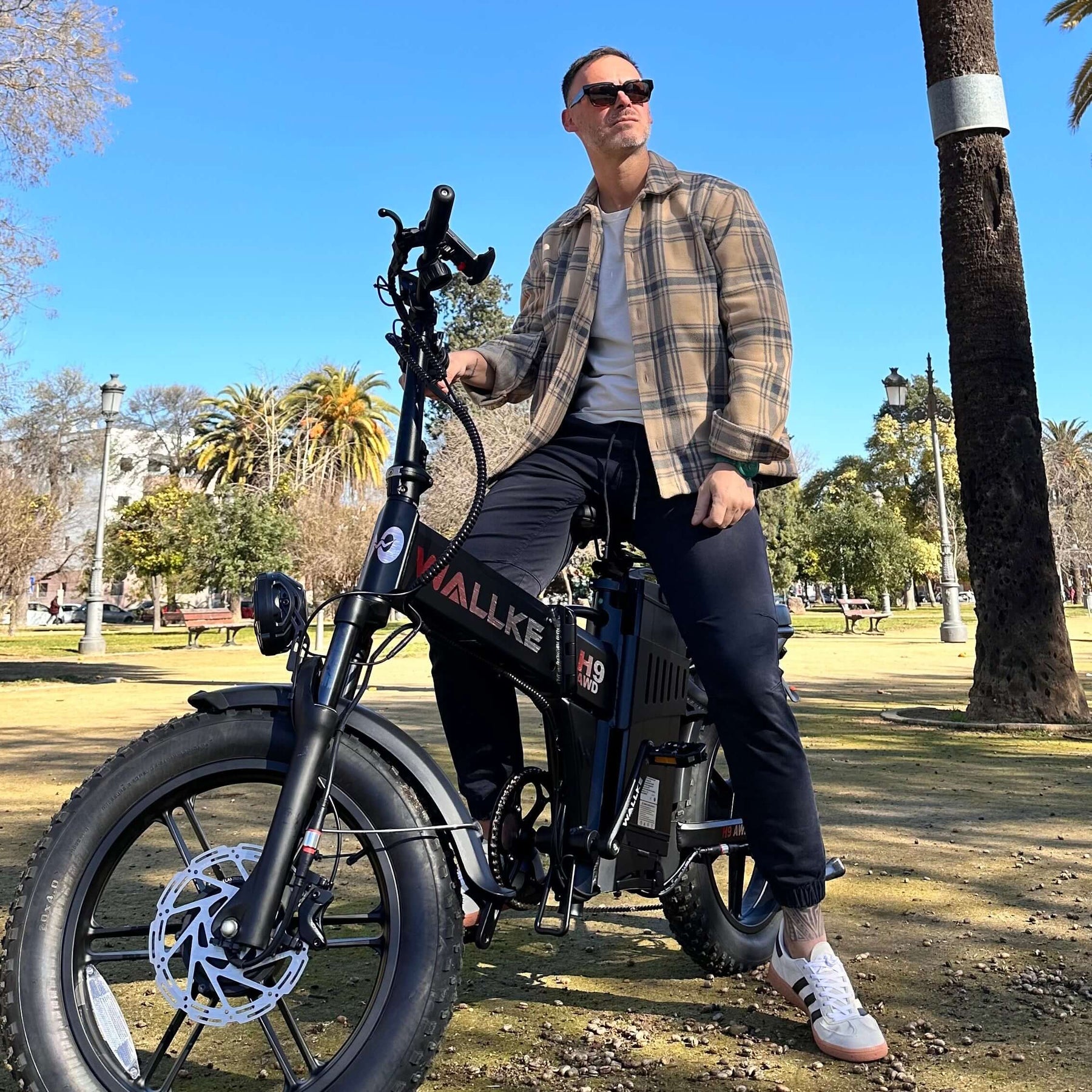 Wallke H9 AWD: 2880Wh Folding E-Bike with Dual Motors – Wallke Ebike